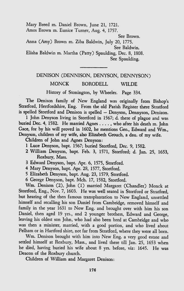 John Dennison and Agnes Willie – Tales of a Family