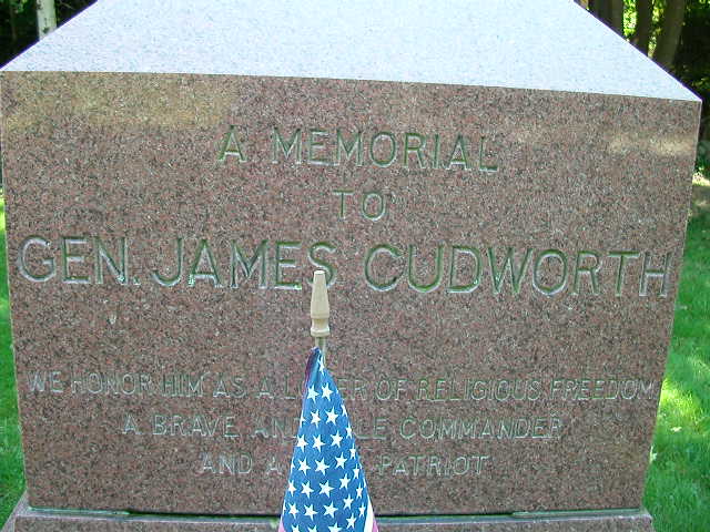 General James Cudworth: A Man of Conviction – Tales of a Family