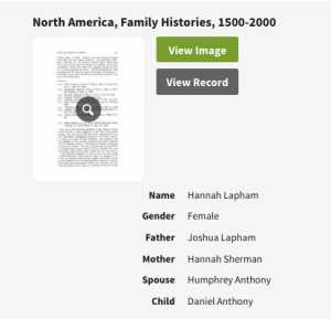 Susan B. Anthony Family Tree – Tales of a Family
