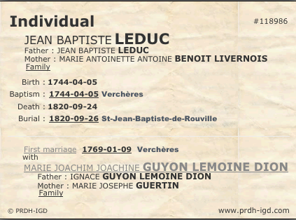 Benoit Family Tree – Tales of a Family