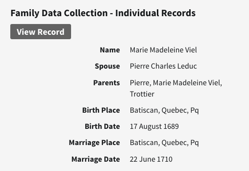 Lafond Family Tree – Tales of a Family