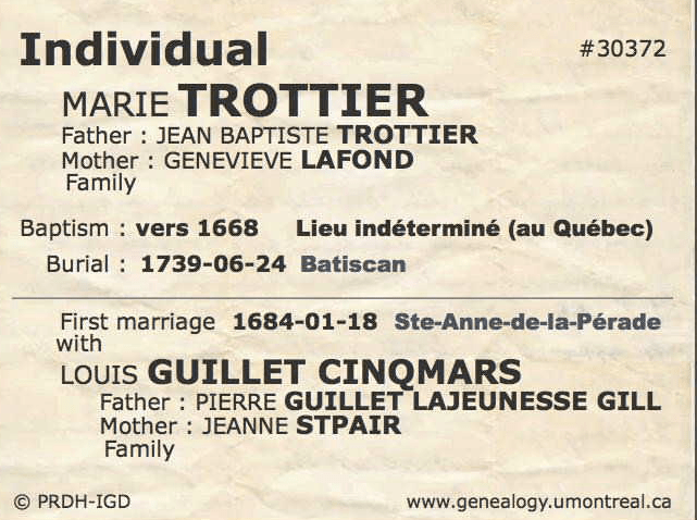 Lafond Family Tree – Tales of a Family