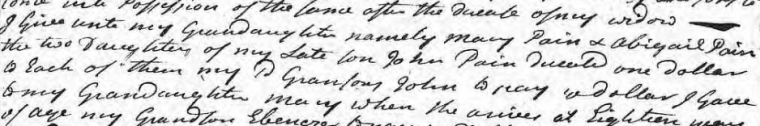 Paine Family Tree – Tales of a Family