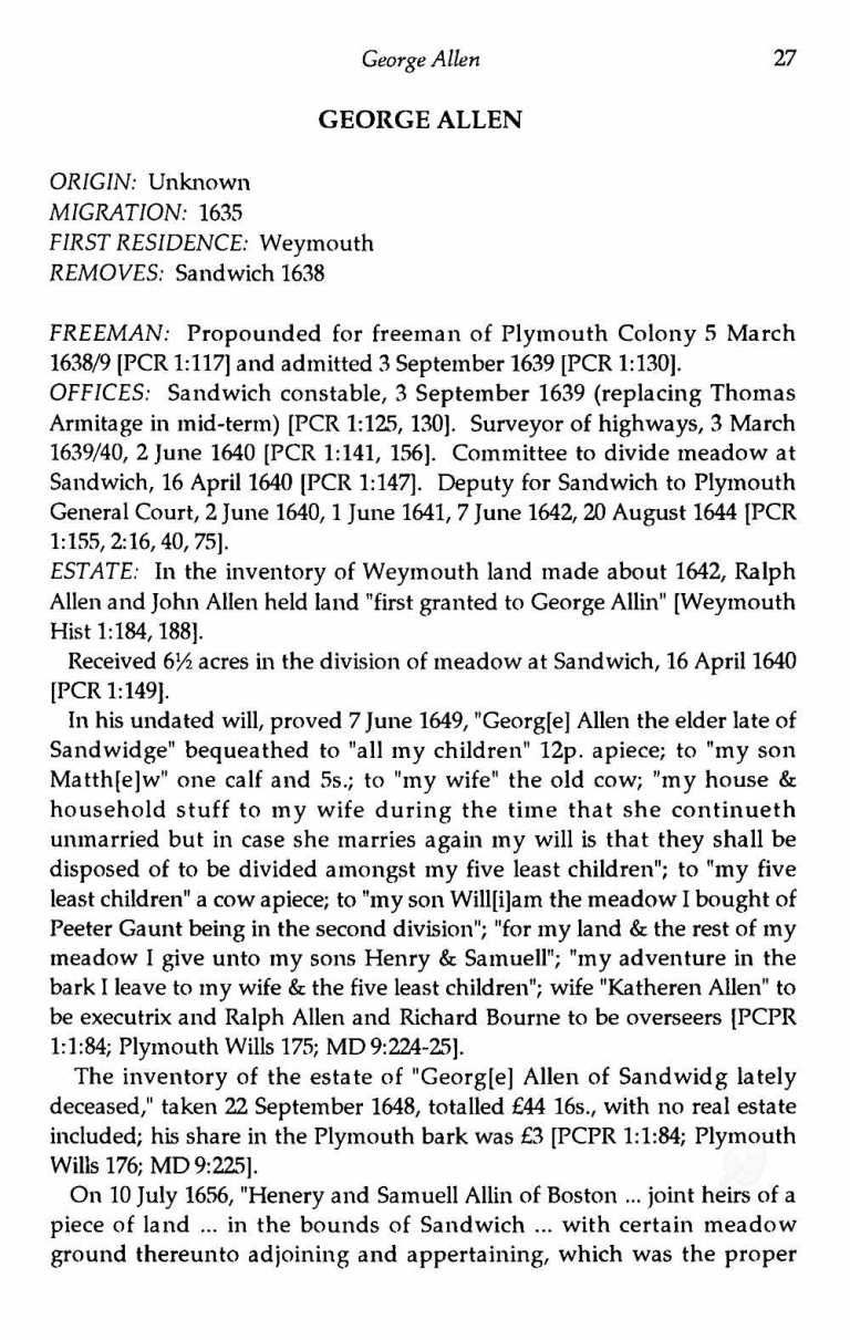 Joseph Allen Family Tree – Tales of a Family