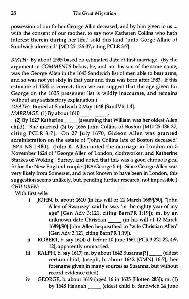 Joseph Allen Family Tree – Tales of a Family