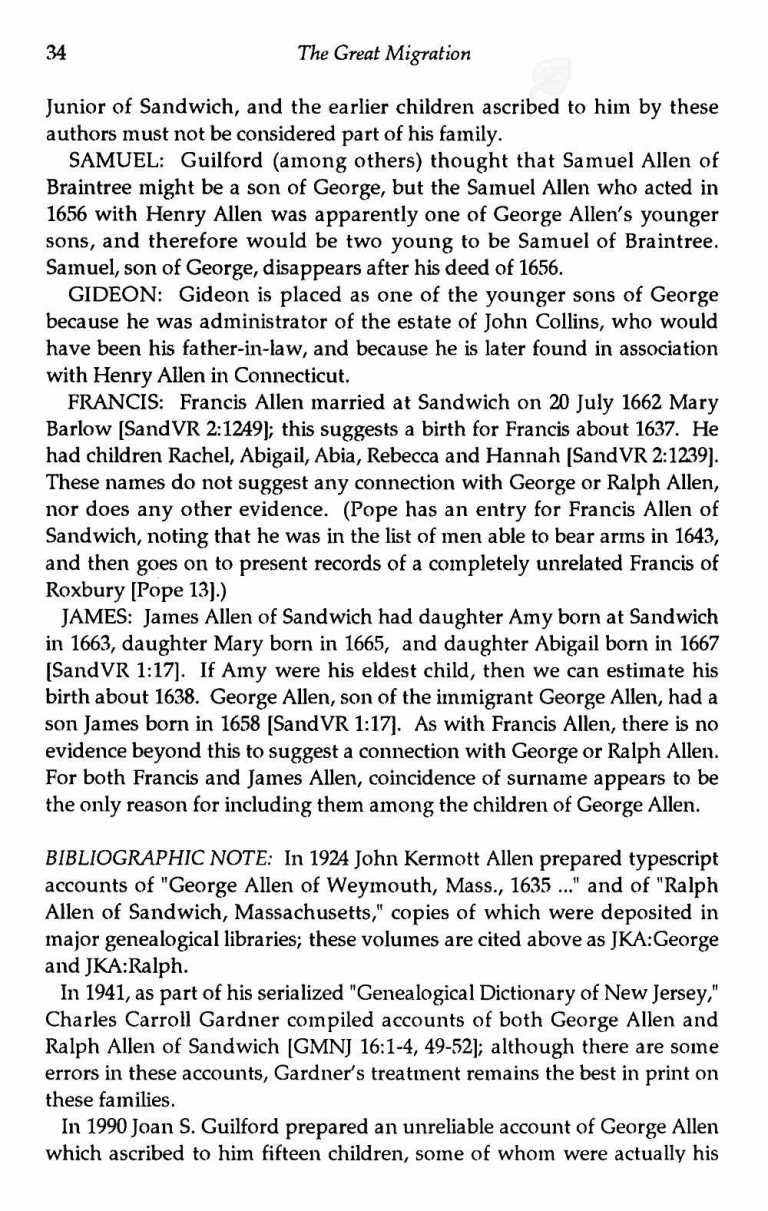 Joseph Allen Family Tree – Tales of a Family