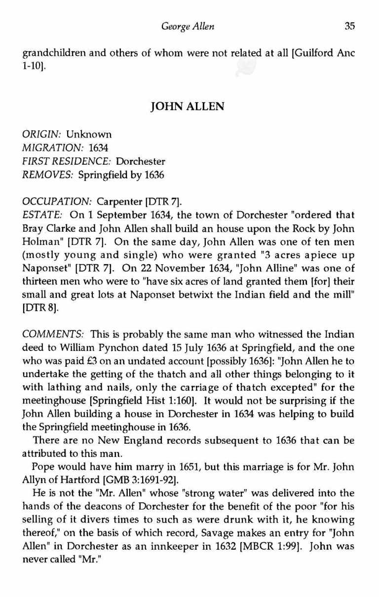 Joseph Allen Family Tree – Tales of a Family