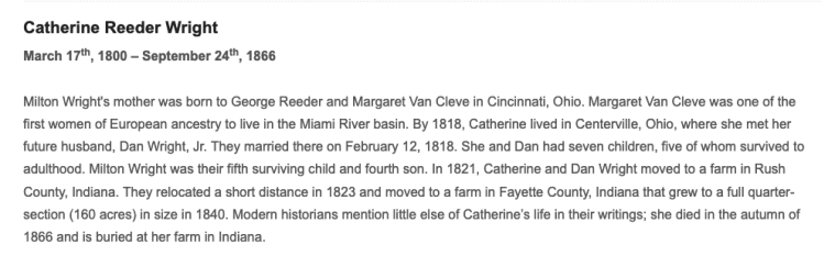 Wright Family Tree – Tales of a Family