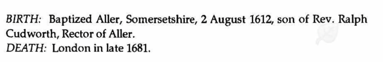 Cudworth Family Tree – Tales of a Family
